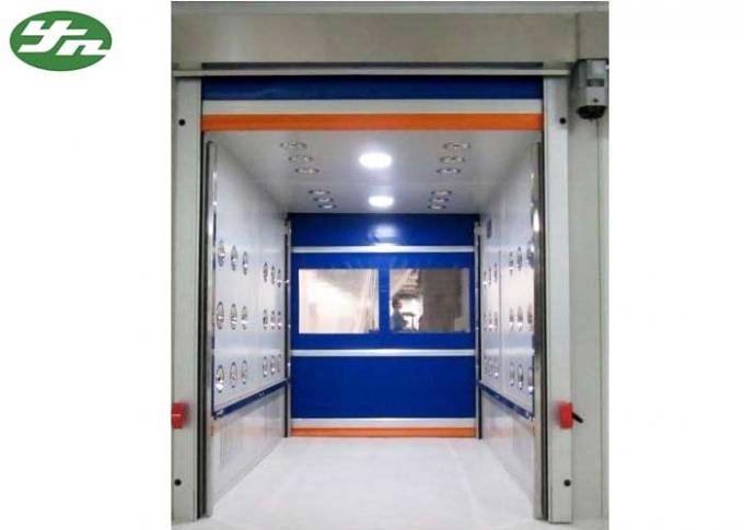 Cargo Air Showers For Clean Rooms , Decontamination Air Shower Roller ...