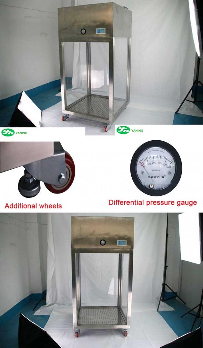 Portable Clean Sampling Vehicle Small Laminar Flow Booth For Pharmaceutical