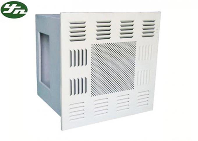 Customized Cleanroom Terminal Air Filter Outlet White Powder Coating ...