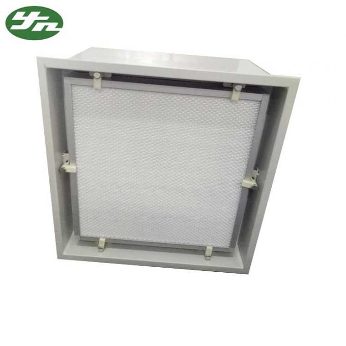 Blower FFU Fan Filter Unit Steel Material Powder Coating Hepa Box With Fan