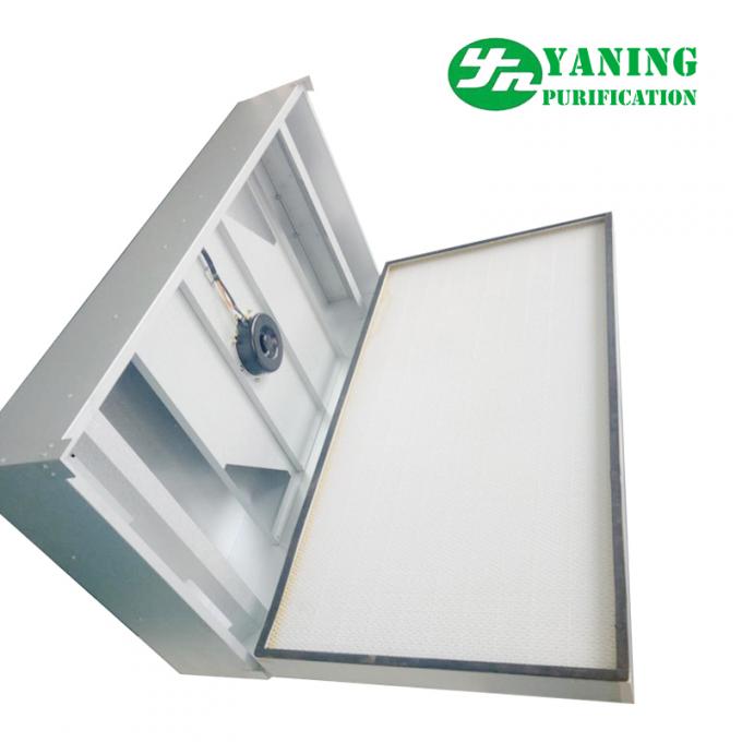 Hepa Filtration Clean Room Fan Filter Units Powder Coat Steel Material ...