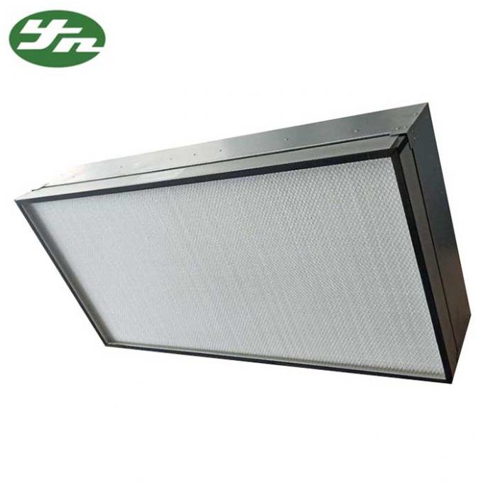Clean Room Hepa Fan Filter Unit , Coil Filtered Exhaust Fan Aluminium ...