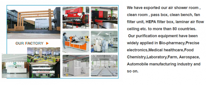 YANING FFU Fan Filter Unit The HEPA Filter System Ceiling Of Cleanroom