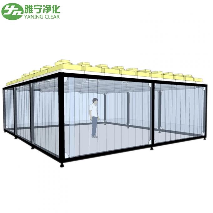 Yaning Hard Wall Semiconductor Clean Room Acrylic Sheet / Toughened ...