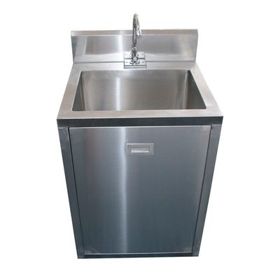 Foot Operated Stainless Steel Hand Wash Basin Sink For Laboratory ...