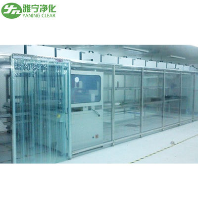 ISO Approved Clean Room Modular Soft Wall Aluminum Frame For OLED ...