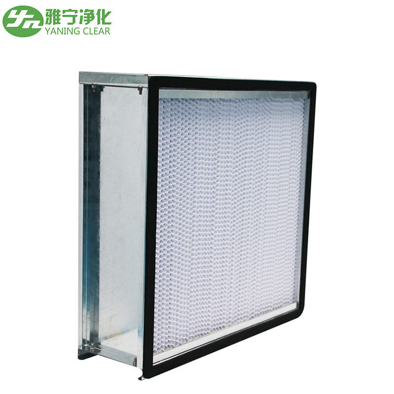 Cleanroom Hepa Air Filter En 1822 Iso 29463 Deep Pleat