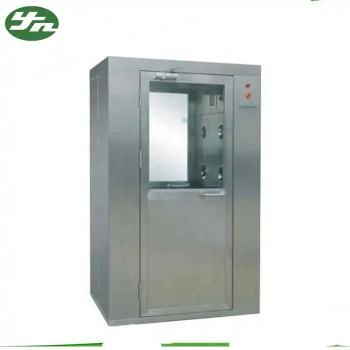 Stainless Steel 304 Cleanroom Air Shower Electronical Interlock Airlock ...