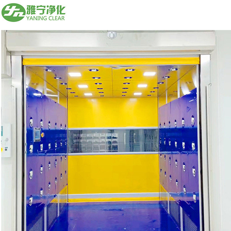 Cargo Air Showers For Clean Rooms , Decontamination Air Shower Roller ...
