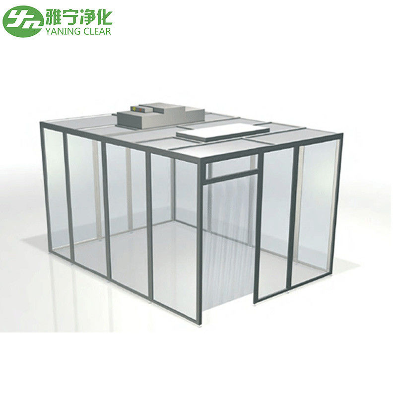 Electrical Safety Ss304 Class 1000 Clean Room Booth 170w FFU Power 1 ...