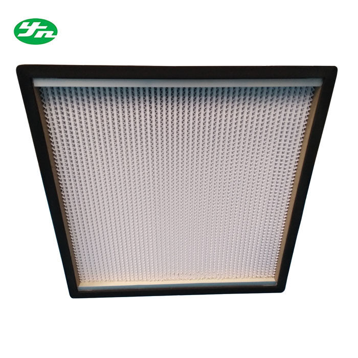 High Efficiency HEPA Media Filter / Glass Filter With Sandwich Wooden ...