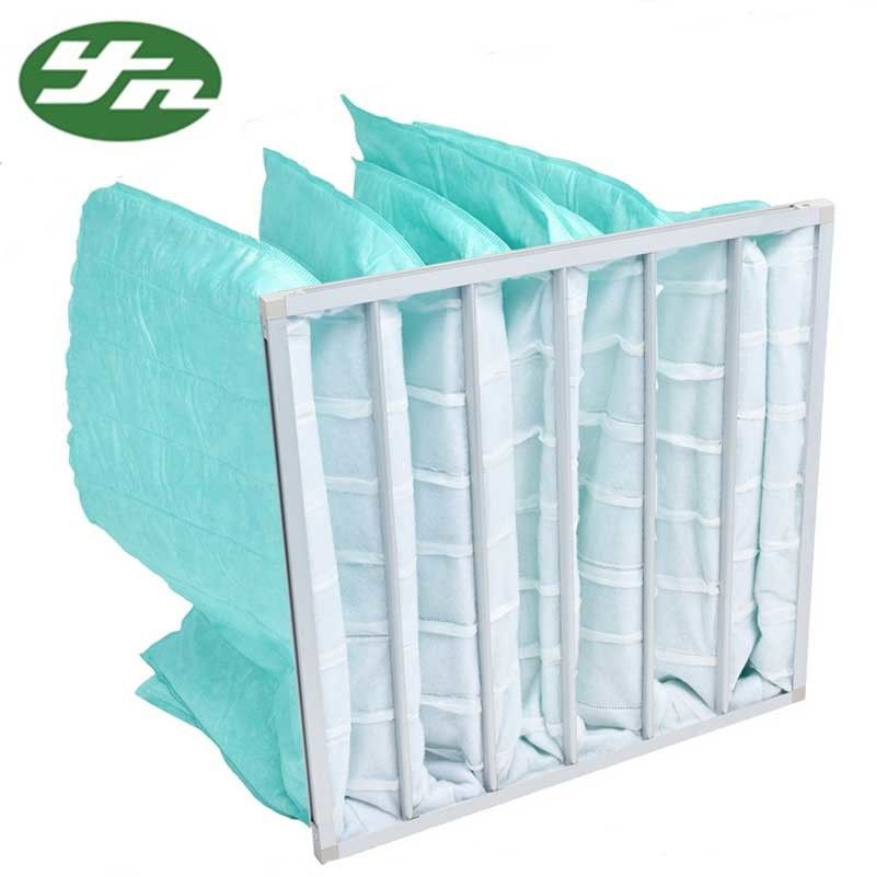 F5-F8 Pocket Air Filter , Non Woven Fabric Filter For Intermediate ...