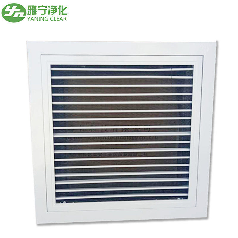 Aluminum Alloy Air Filter Grille Air Duct Diffuser With Nylon Mesh ...