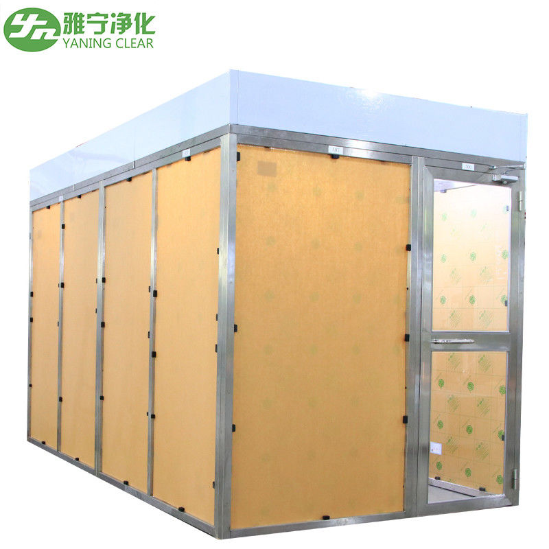 Stainless Steel 304 Cleanroom Booth with H14 Hepa Filter and Customizable Modular Structure