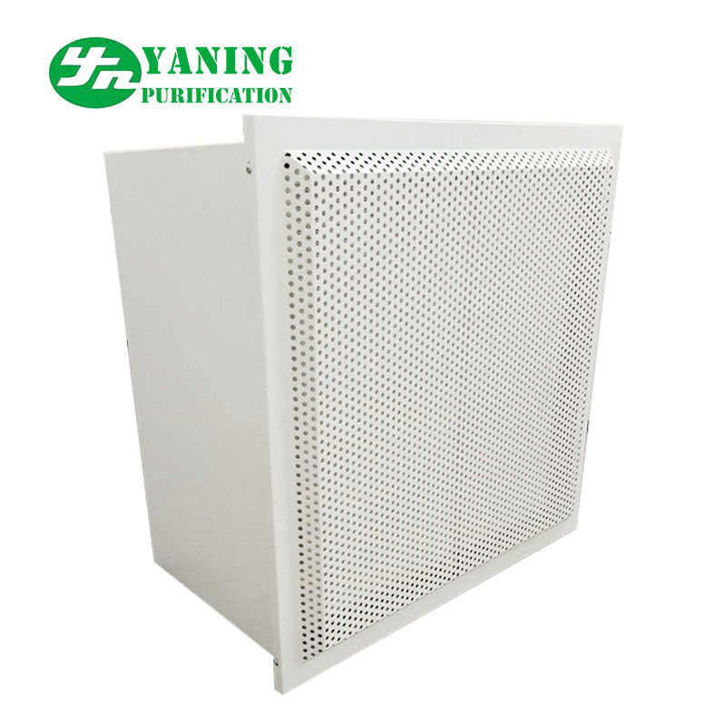 Powder Coating Steel HFU Clean Room Fan Filter Units With Air Damper ...