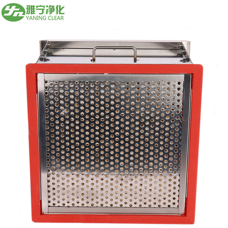 H14 ISO5 Fiberglass Clean Room Hepa Air Filters For Terminal Hood And ...