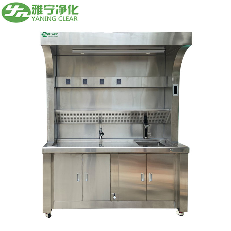 Laboratory 304 Stainless Steel Hand Wash Sink Multifunction Table ...