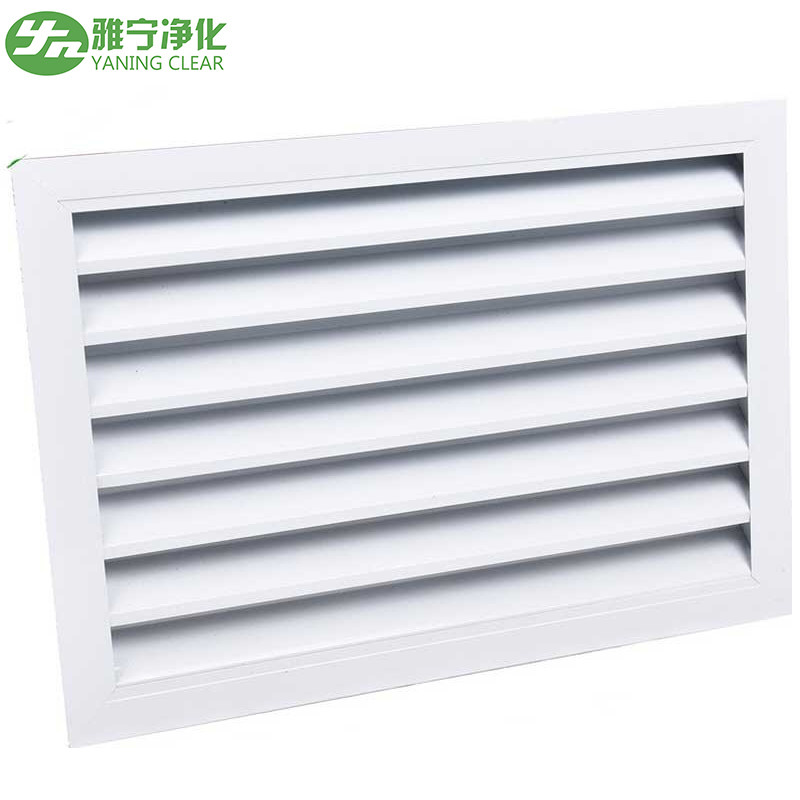 Architectural Metal Return Air Grille Double Deflection For Ventilation ...