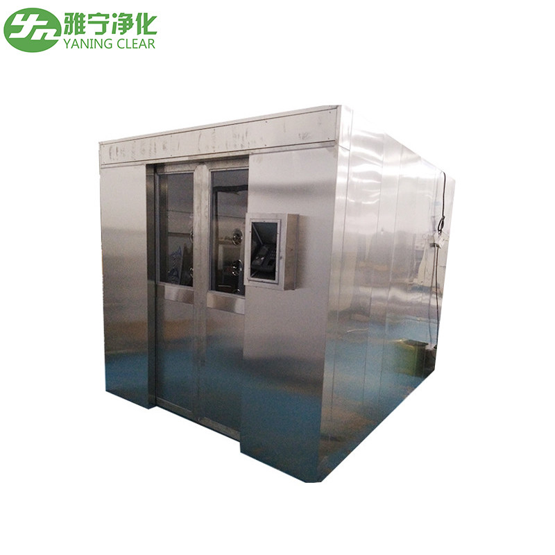 Automatic Control Air Shower Pass Gate with Facial Fingerprint Reader ...