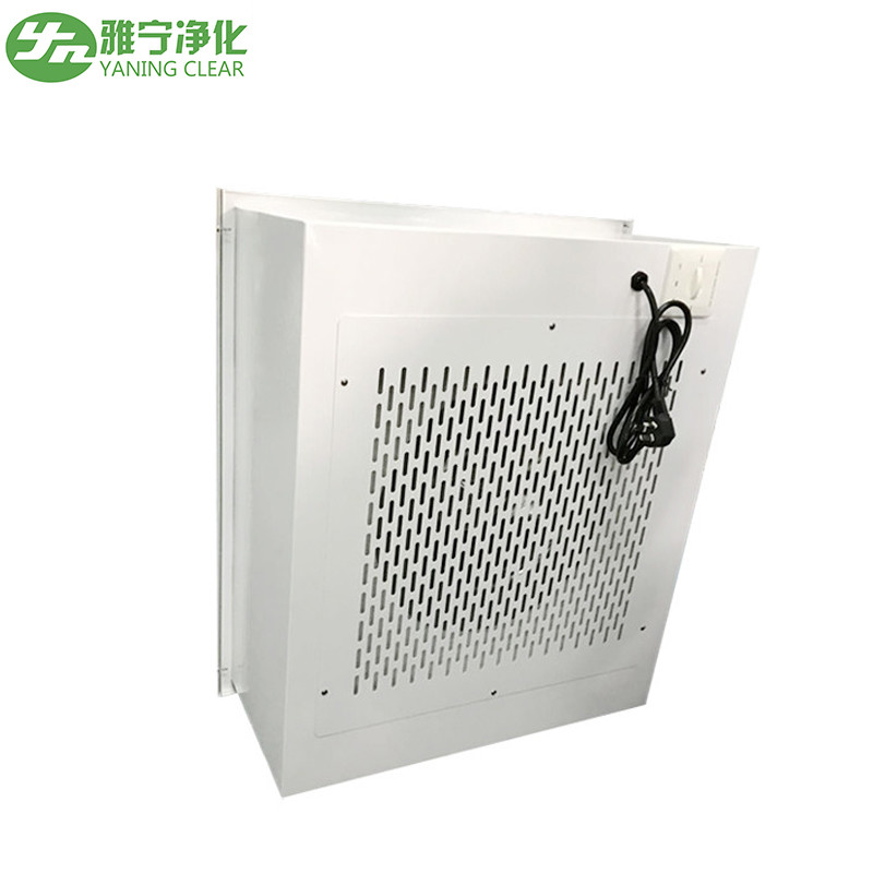 220V 50HZ Clean Room Hepa Filter Box With Draught Fan 1800m³/H Air Volume