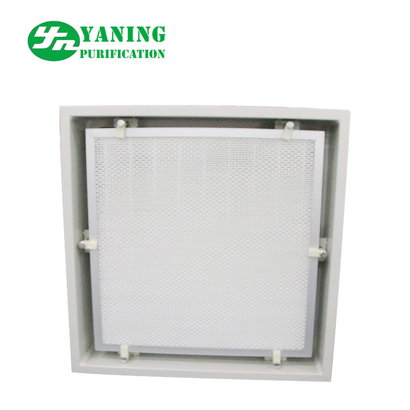 FFU / BFU Fan Powered Hepa Filter Diffuser For Clean Room Ceiling Terminal