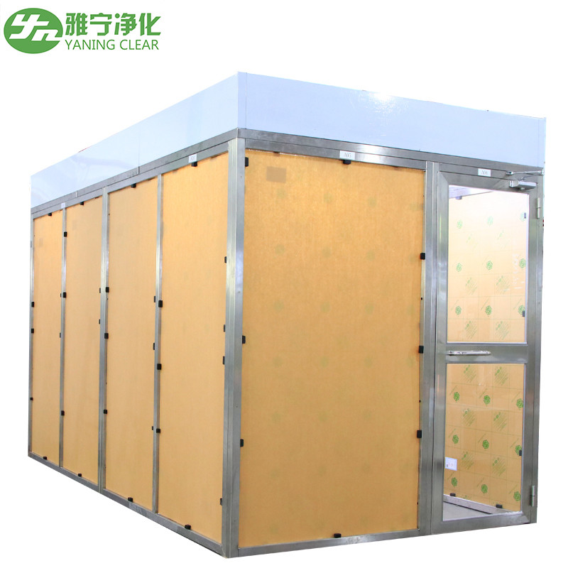 Stainless Steel 304 Cleanroom Booth with H14 Hepa Filter and ...
