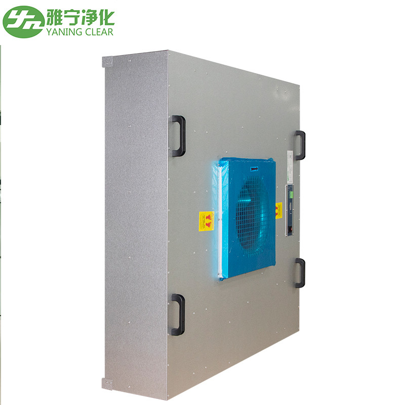 Cleanroom Ceiling HEPA Filter System FFU Fan Filter Unit with Terminal ...