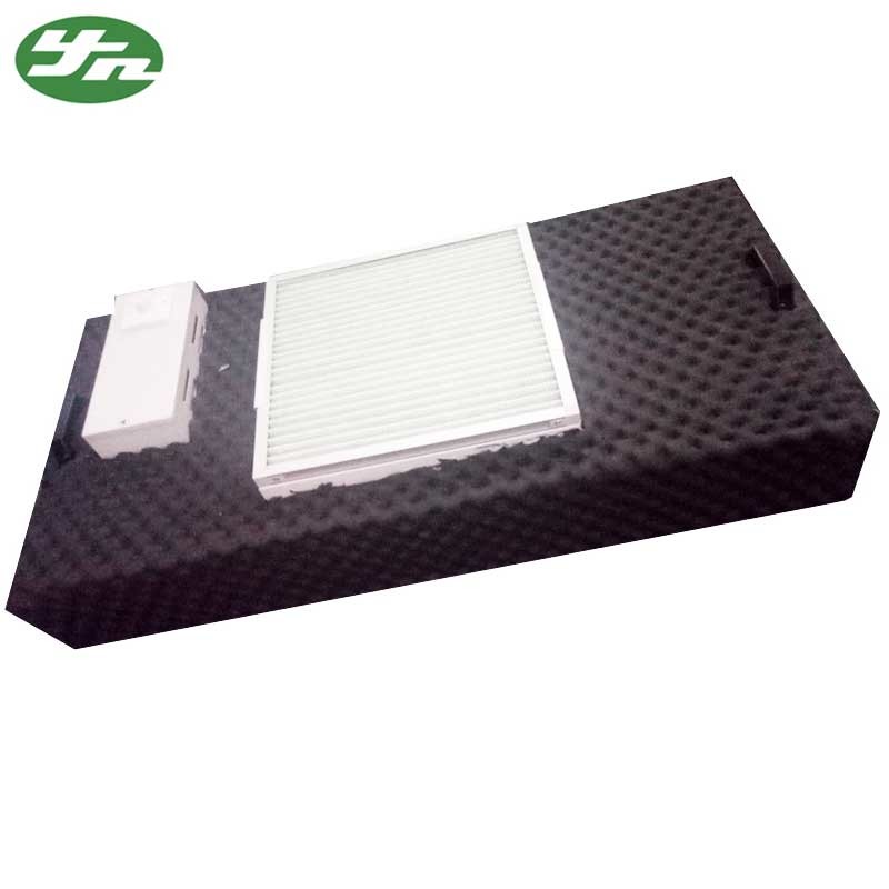 Ceiling Mounted Hepa FFU Fan Filter Unit Lightweight With Black ...