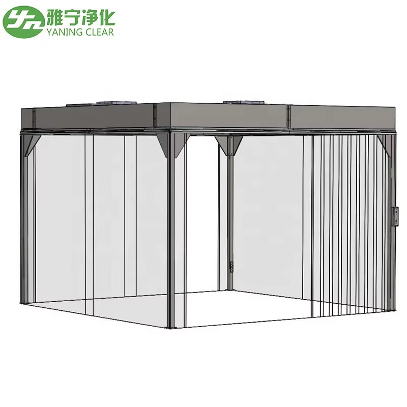 Laboratory Clean Room ISO GMP Modular Dust Free Clean Room Modular PVC ...