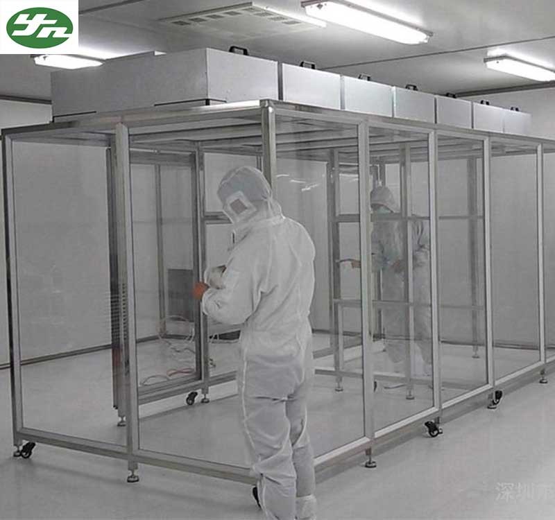 GMP Hardwall Modular Clean Room Booth Provide Installation For ...