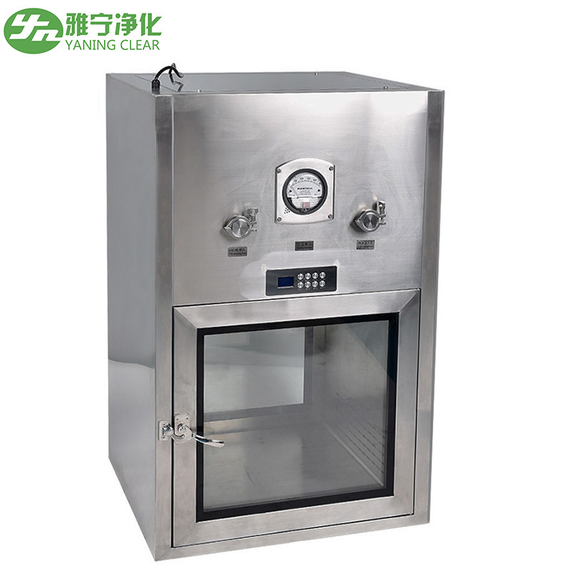 Stainless Steel SUS304/201 Cleanroom Pass Box with Electrical Interlock ...