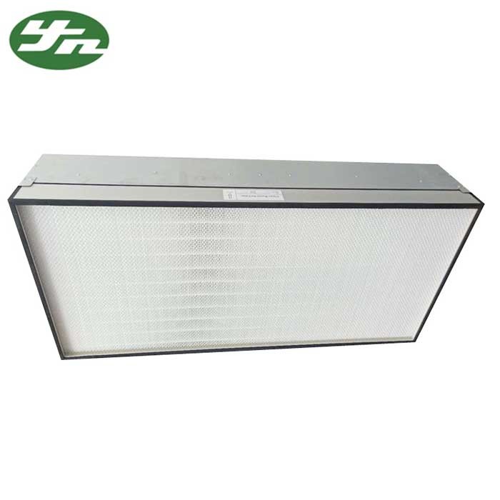 Clean Room Hepa Fan Filter Unit , Coil Filtered Exhaust Fan Aluminium ...