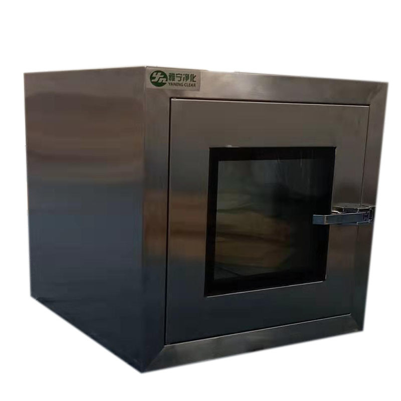 Clean Room Embedded Door Stainless Steel Pass Box