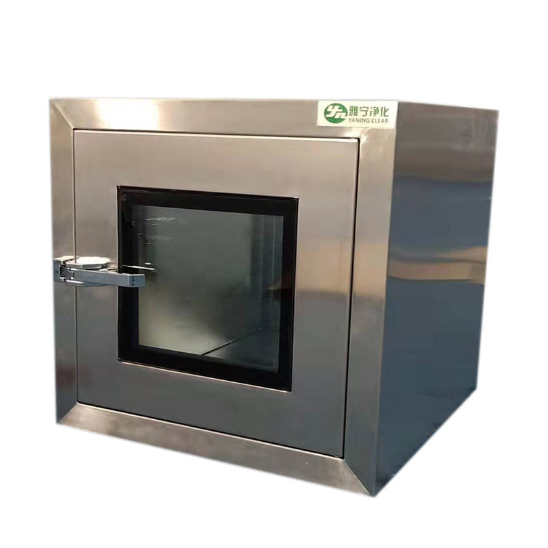Clean Room Embedded Door Stainless Steel Pass Box