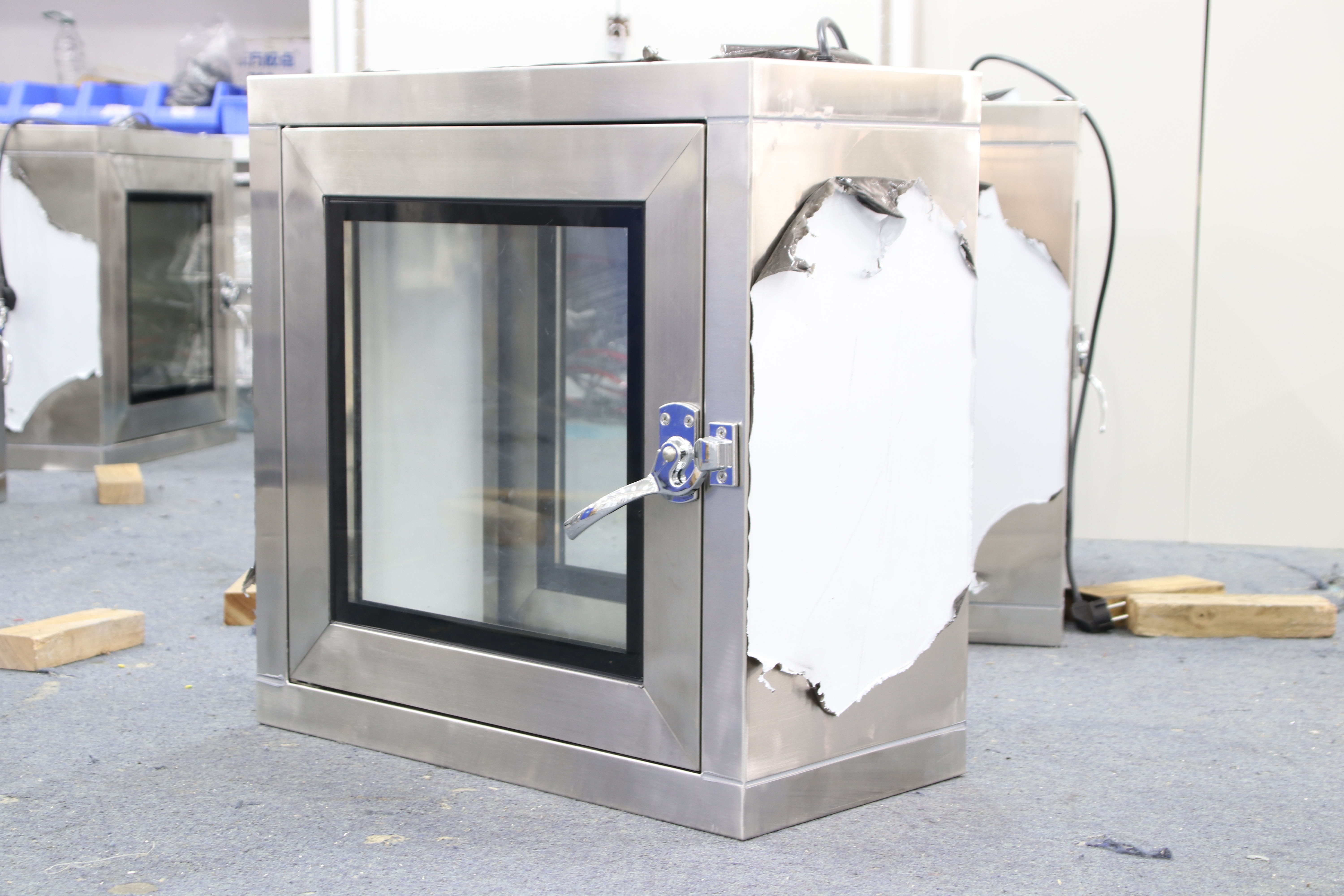 Electromagnetic Interlock 304 SUS Static Pass Through Box Zone ...