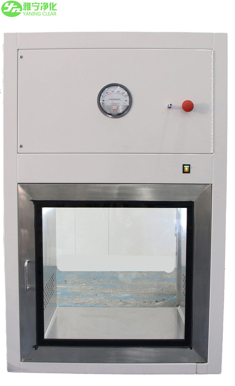 Airtight Interlock Cleanroom Pass Box Transfer Hatch SAS UV Sterilization