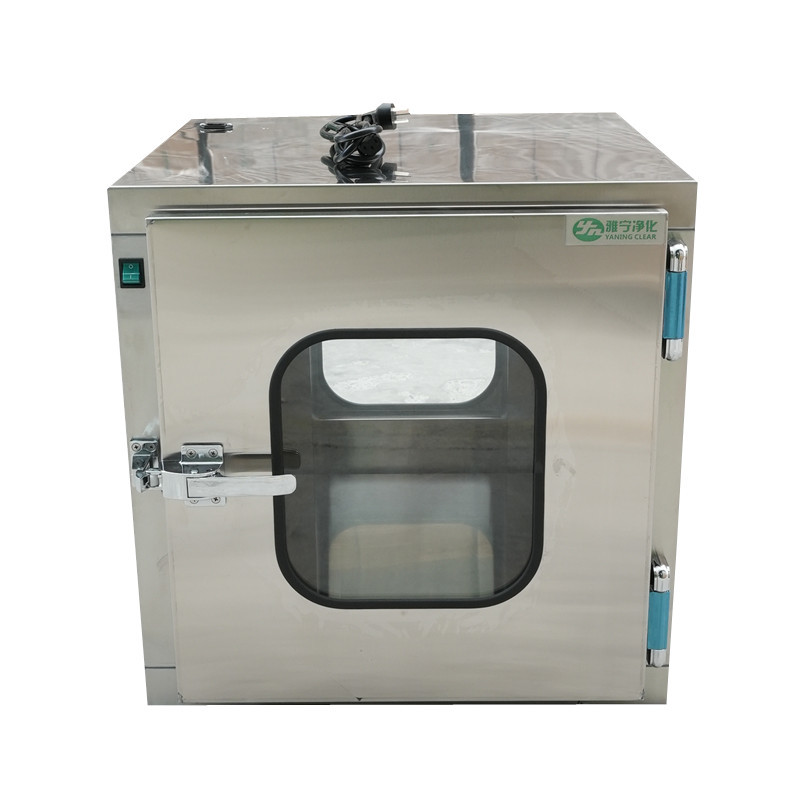 SUS304 Static Cleanroom Pass Box UV Lamp 220V Air Tight EVA Sealing