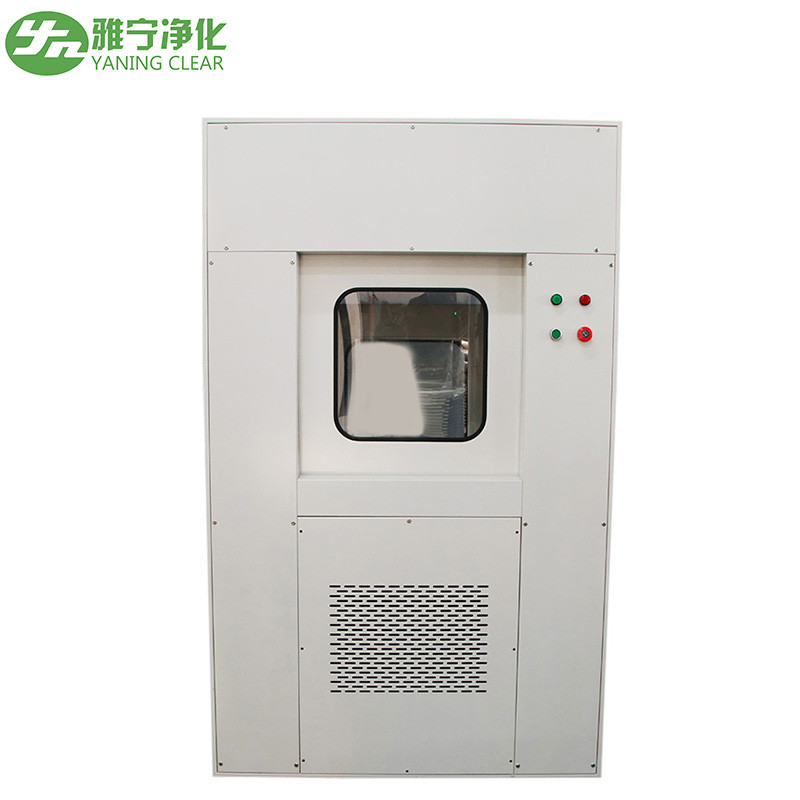 750W Auto Sliding Door Cleanroom Pass Box In Pharma