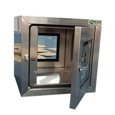 Clean Room Embedded Door Stainless Steel Pass Box