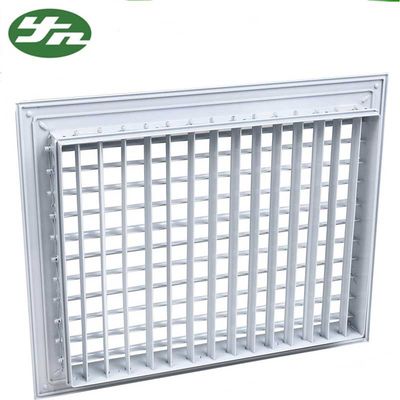 Architectural Metal Return Air Grille Double Deflection For Ventilation ...