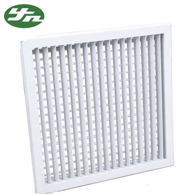 Architectural Metal Return Air Grille Double Deflection For Ventilation ...
