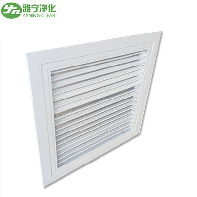 Architectural Metal Return Air Grille Double Deflection For Ventilation ...
