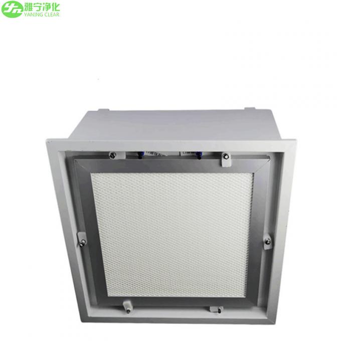 Ceiling Mounted Clean Room Diffuser Air Supply Unit Box Gel Seal Hepa Filter Terminal Box